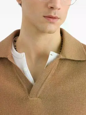 Dolce & Gabbana Virgin-wool Polo Shirt