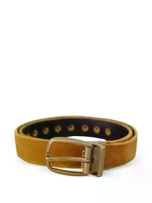 Dolce & Gabbana Velvet Buckle Belt