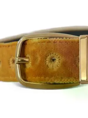 Dolce & Gabbana Velvet Buckle Belt
