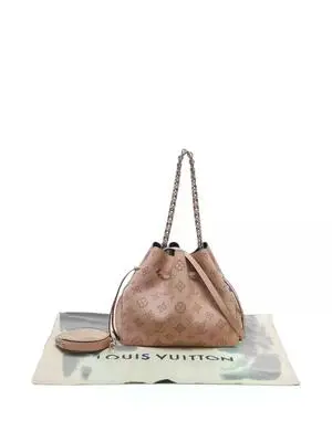 LOUIS VUITTON Bella Jasmin Monogram Mahina Bucket Bag