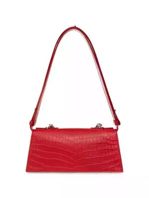 Alexander McQueen Mini Jewelled Croc-effect Tote Bag