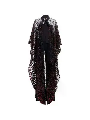 Elie Saab Sequin-embellished Cape