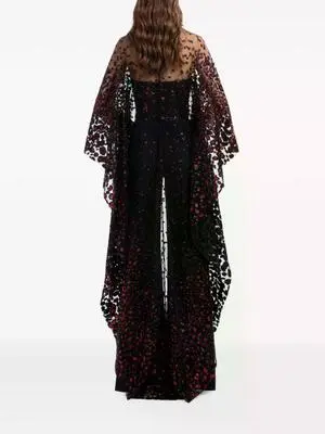 Elie Saab Sequin-embellished Cape