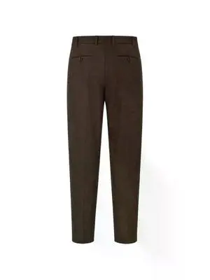 PT TORINO Pleated Twill Trousers