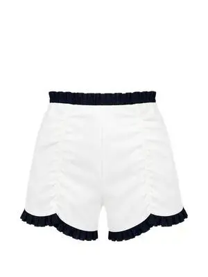 Vivetta Ruffled Bow-detail Shorts