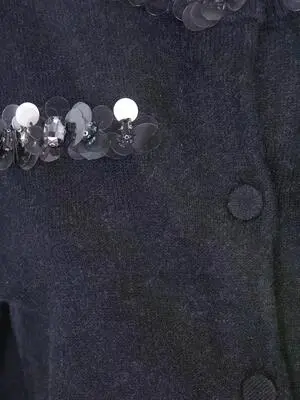 Seventy Sequin-embellished Cardigan - Black