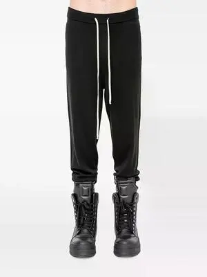 Rick Owens Drawstring-waist Track Pants - Black