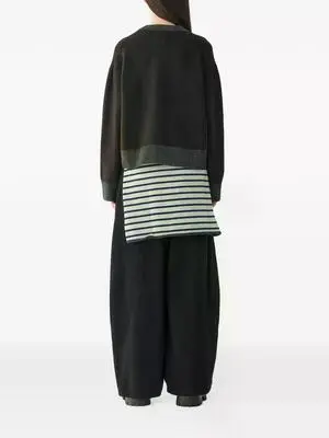 STUDIO TOMBOY Panelled Baggy Trousers