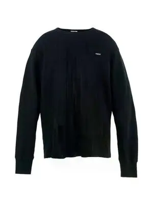 SAINT MXXXXXX Logo-print Thermal Sweater