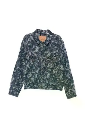 LEVI'S Distressed Denim Jacket - Blue