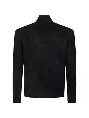 BALLANTYNE High-neck Ribbed-trim Sweater