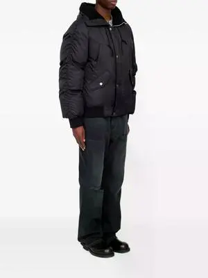 MAISON MARGIELA Hooded Bomber Jacket