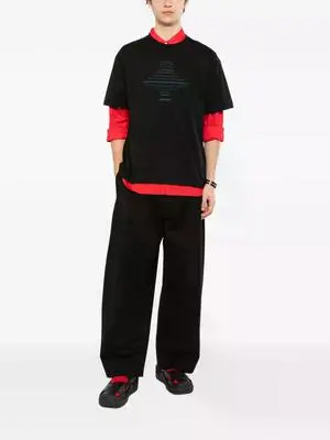 ADER ERROR Logo Embroidered T-shirt
