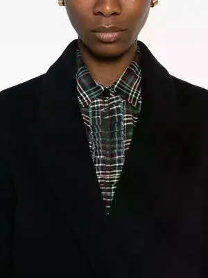 FORTE_FORTE Peak-lapel Single-breasted Coat