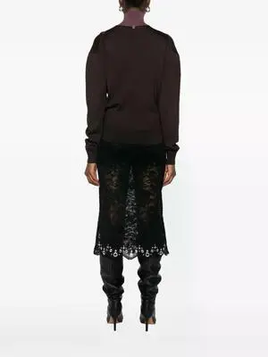 Rabanne Colour-block High-neck Sweater