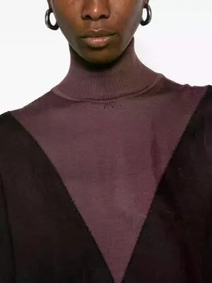 Rabanne Colour-block High-neck Sweater