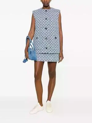 Gucci Gg Tweed Skirt