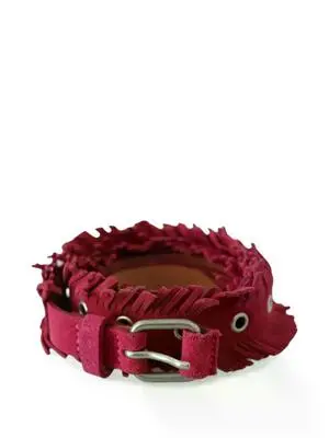 Ermanno Scervino Fringed Suede Belt