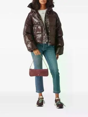 Pinko Quilted Hooded Jacket