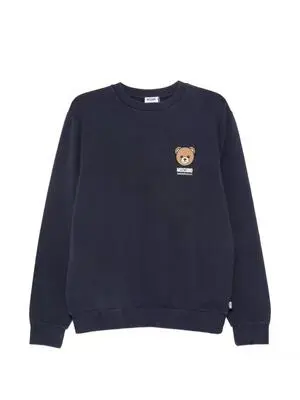 Moschino Teddy Bear Long-slevee Sweatshirt - Blue