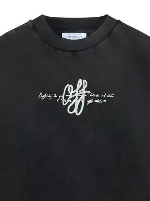 Off-White Stroke Logo-print T-shirt