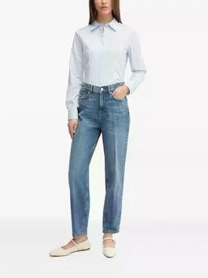Sisley Pressed-crease Five-pocket Jeans