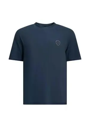 Brunello Cucinelli Crew-neck T-shirt - Blue