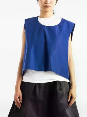 LII Sleeveless Double-layer Top