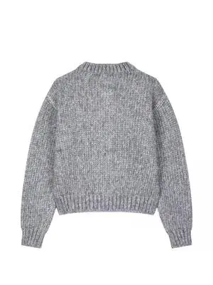 STUDIO TOMBOY Cable-knit Cardigan - Grey