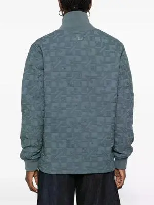 Kenzo Gram Quilted Logo-plaque Jacket