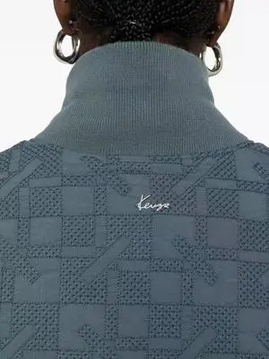 Kenzo Gram Quilted Logo-plaque Jacket