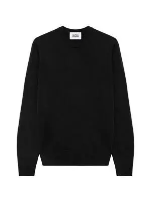 Alpha Studio Crew-neck Wool Sweater