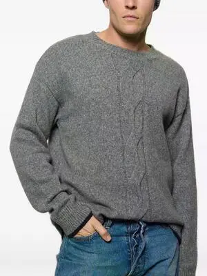 CESAR CASIER Montana Cable-knit Sweater