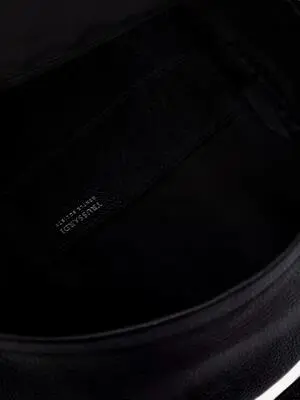 TRUSSARDI Pebbled-texture Logo-plaque Backpack