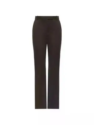Alexander McQueen Pleated Wool Trousers