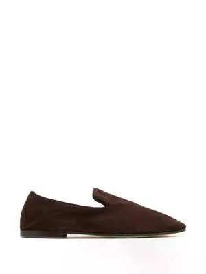 SOPHIQUE Dama Suede Loafers - Brown