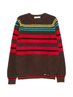 LANVIN Long-sleeve Striped Sweater