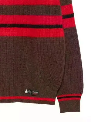 LANVIN Long-sleeve Striped Sweater
