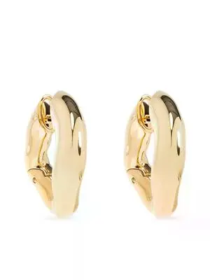 Balenciaga Sculptural Hoop Earrings