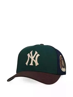 Mitchell & Ness New York Yankees Pinwheel A-frame Snapback Cap - Green