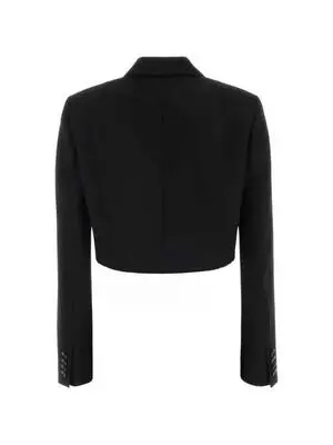 Balenciaga Cropped Single-breasted Jacket
