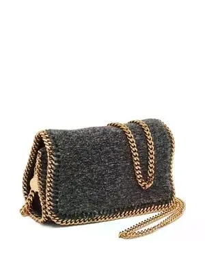 Stella McCartney Falabella Shearling Shoulder Bag