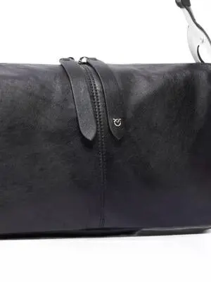 Pinko Keeper Bag Medium Shoulder Bag In New Biker Leather