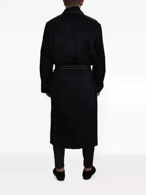 Dolce & Gabbana Piped Silk Robe