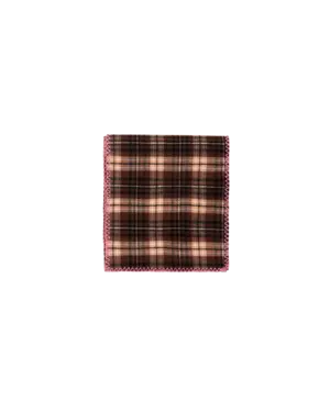 FABLE ENGLAND Check Hooded Scarf
