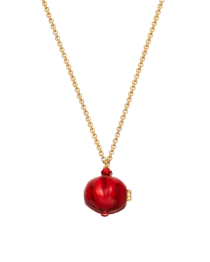 FABLE ENGLAND Pomegranante Locket Necklace