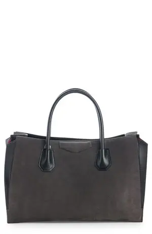 Givenchy Small Antigona Catchall Leather & Suede Tote