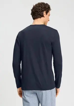 Hanro Night & Day Cotton And Tencel V-neck Top