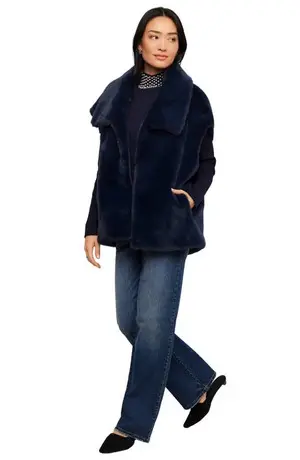 Karen Kane Faux Fur Vest
