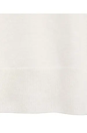 Mango Cashmere Round Neck Sweater - Ecru